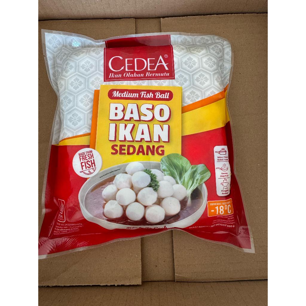 Jual Cedea Fish Ball Sedang 500gr Cedea Bakso Ikan Sedang 500gr ...