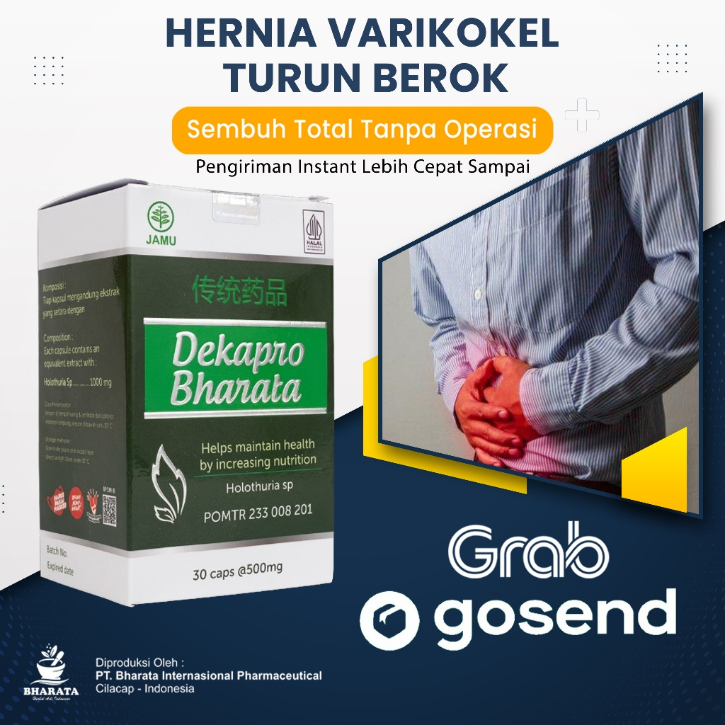 Jual Obat Hernia Varikokel Turun Berok Paling Ampuh Dekapro Bharata ...