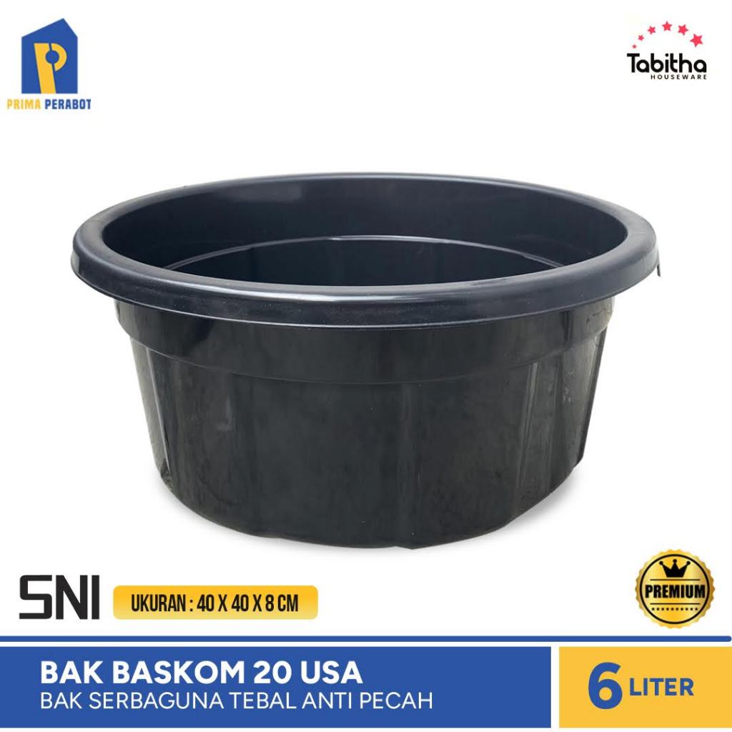 Jual Bak Jolang Baskom 20 USA Tabitha Hitam | Shopee Indonesia