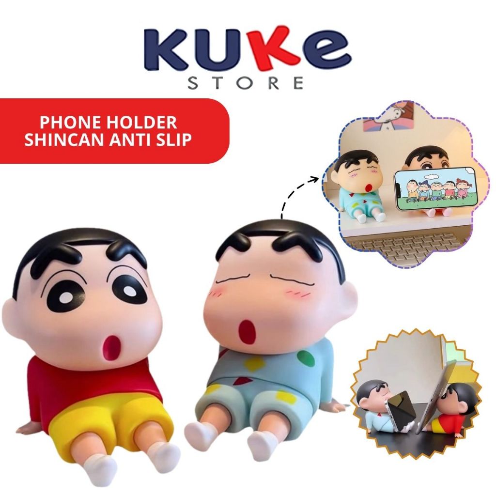 Jual KUKE Phone Holder Model Shinchan / Stand Dudukan Hp Tablet Anti ...