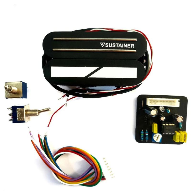 Jual Sutainer Pickup Guitar Model Doble Driver 3 mode,Untuk Gitar ...