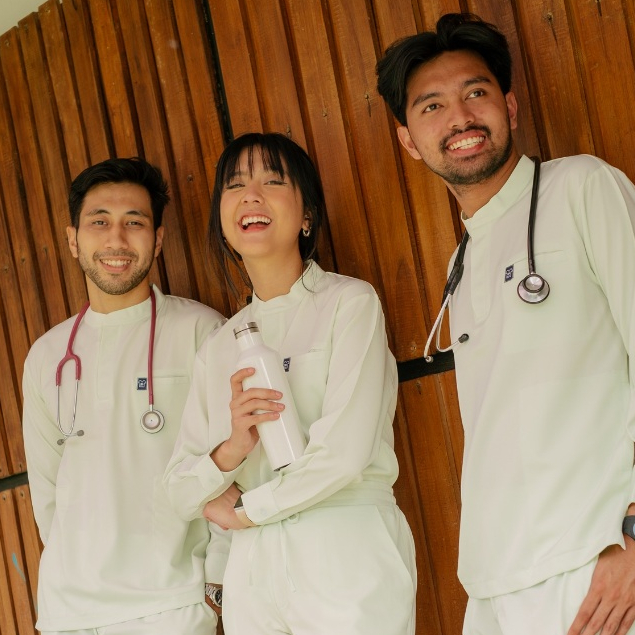 Jual Baju Jaga MANDARIN LS - ICE MINT Scrubs Theatre Blues Cardinal ...