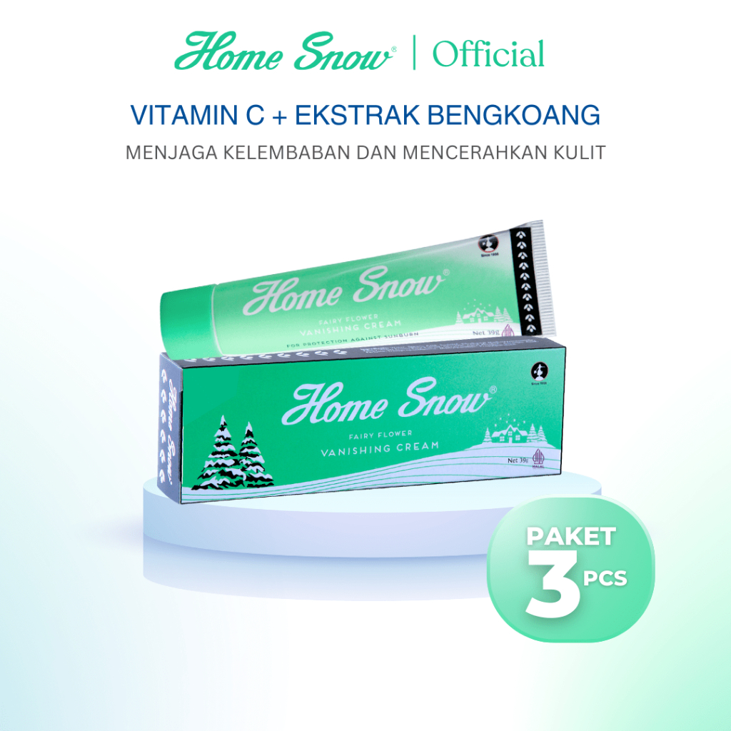 Jual Home Snow PROTECTION AGAINST SUNBURN Pelembab Pencerah Pelindung ...