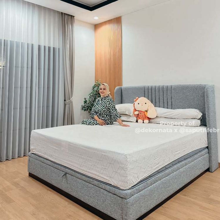 Jual [FREE ONGKIR] Dekornata - Feanna Divan Hidrolik Knockdown / Tempat ...