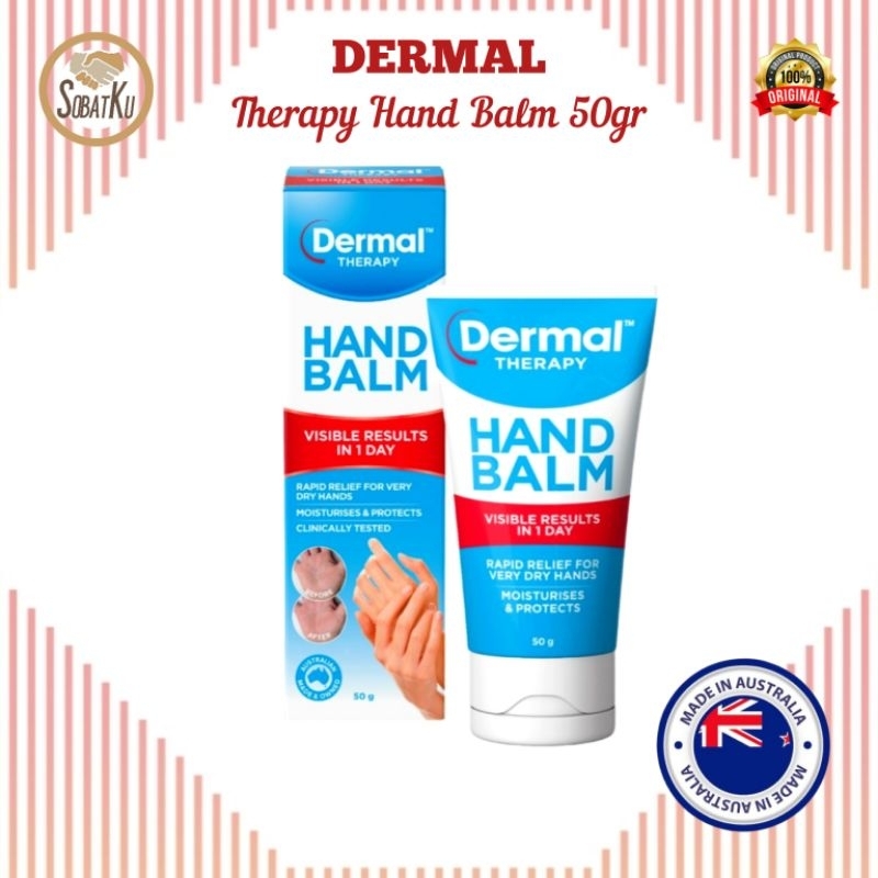 Jual Dermal Therapy Hand Balm Cream 50gr Original Australia Kulit ...