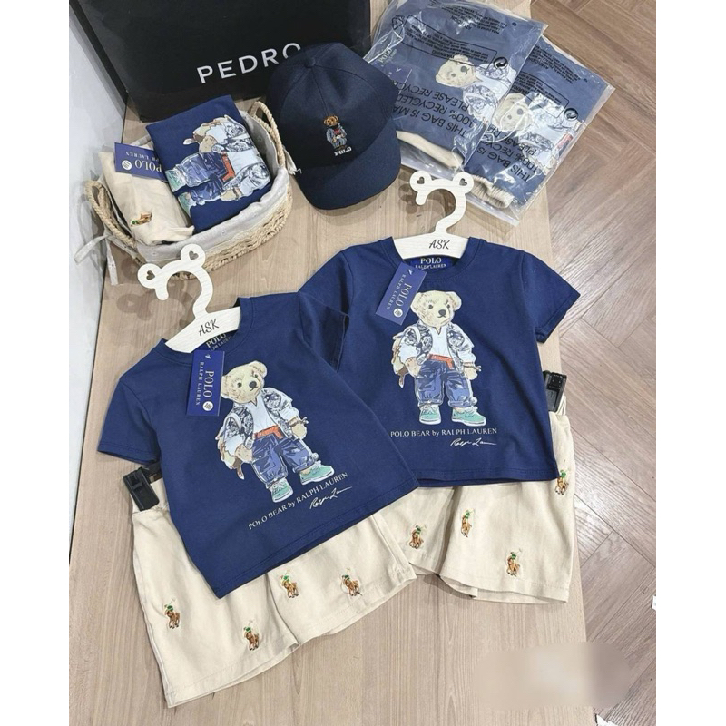 Jual PoIo Navy + Light Brown 3in1 with Hat 2-7 Tahun | Shopee Indonesia