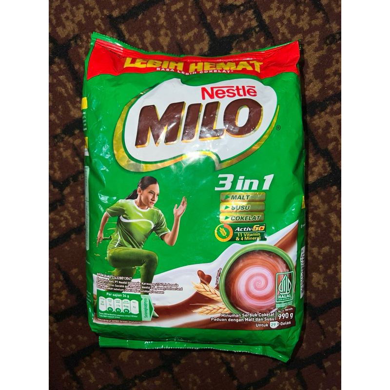 Jual Milo 3in1 990gr | Shopee Indonesia