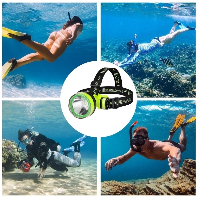 Jual Lampu Snorkling Senter Selam Profesional Isi Carging Anti Air Senter Menyelam LED bisa di ...