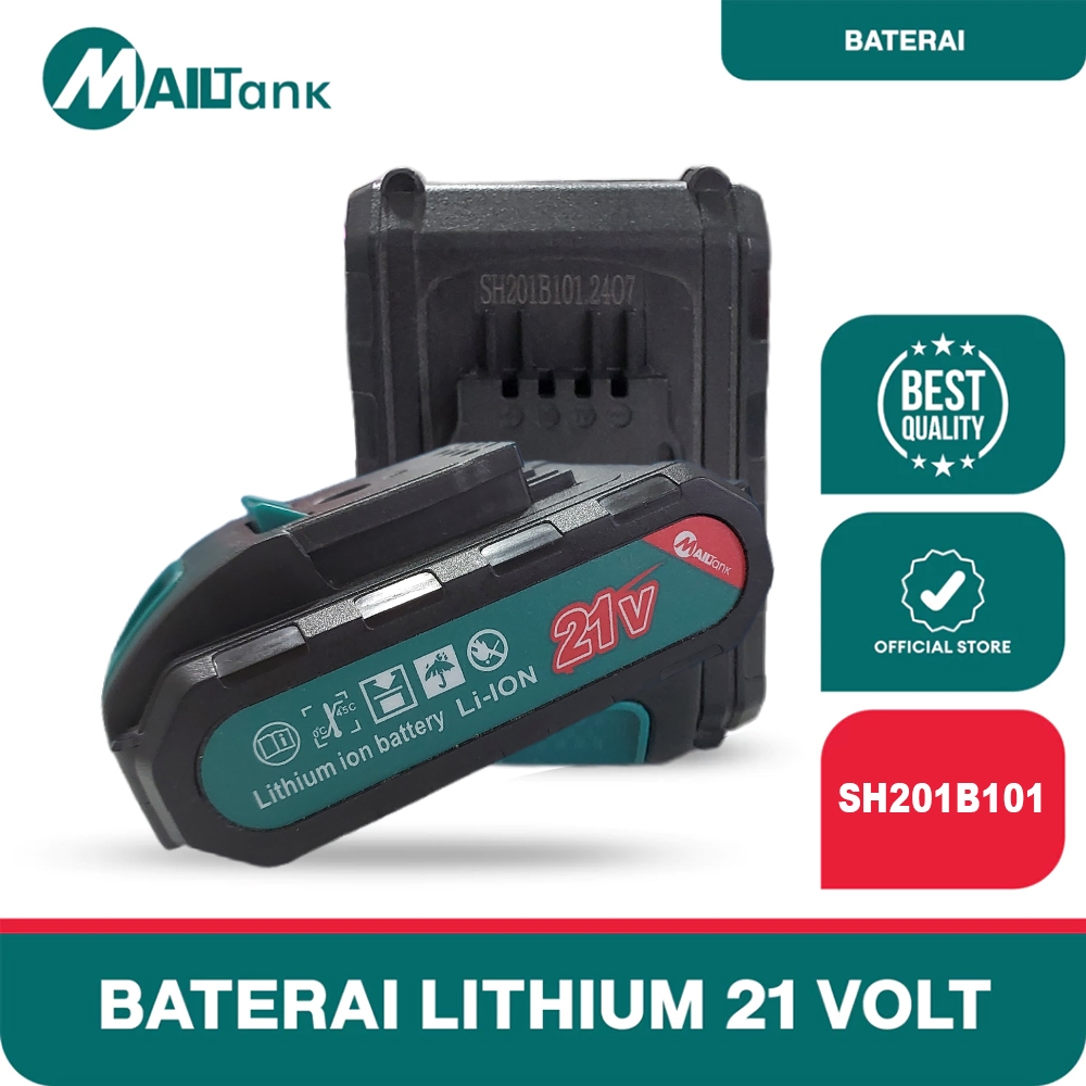 Jual MAILTANK SH201B101 BATERAI 21V Untuk mesin cordless Mailtank SH201 ...