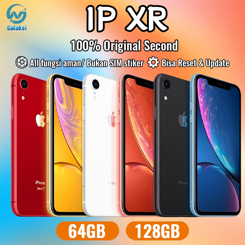 Jual iphone XR 64G 128G Second hand fulset Mulus All fungsi aman No Minus Barang asli seperti ...