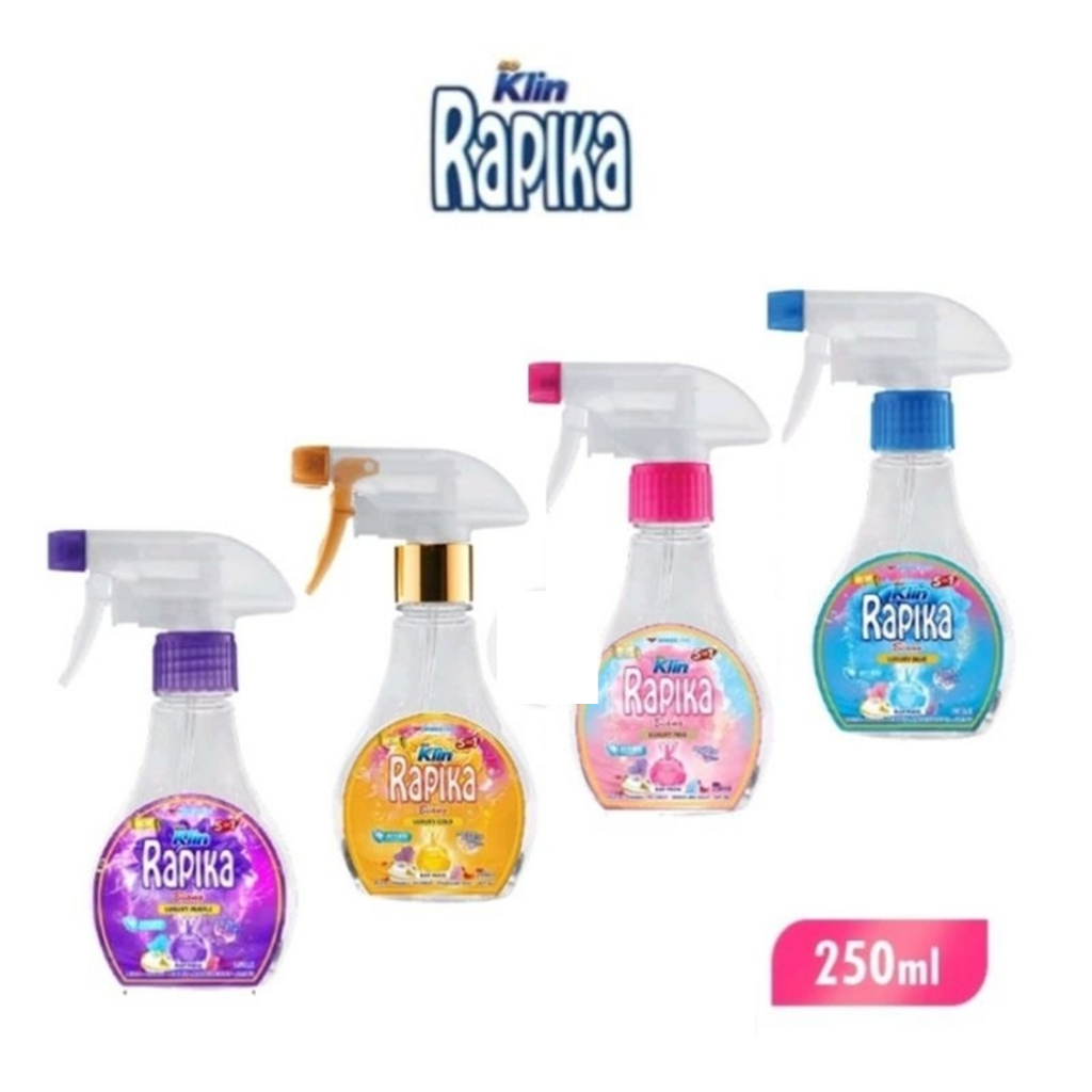 Jual Soklin Rapika Biang Spray Pelicin Pakaian 250 ml Botol All Variant ...