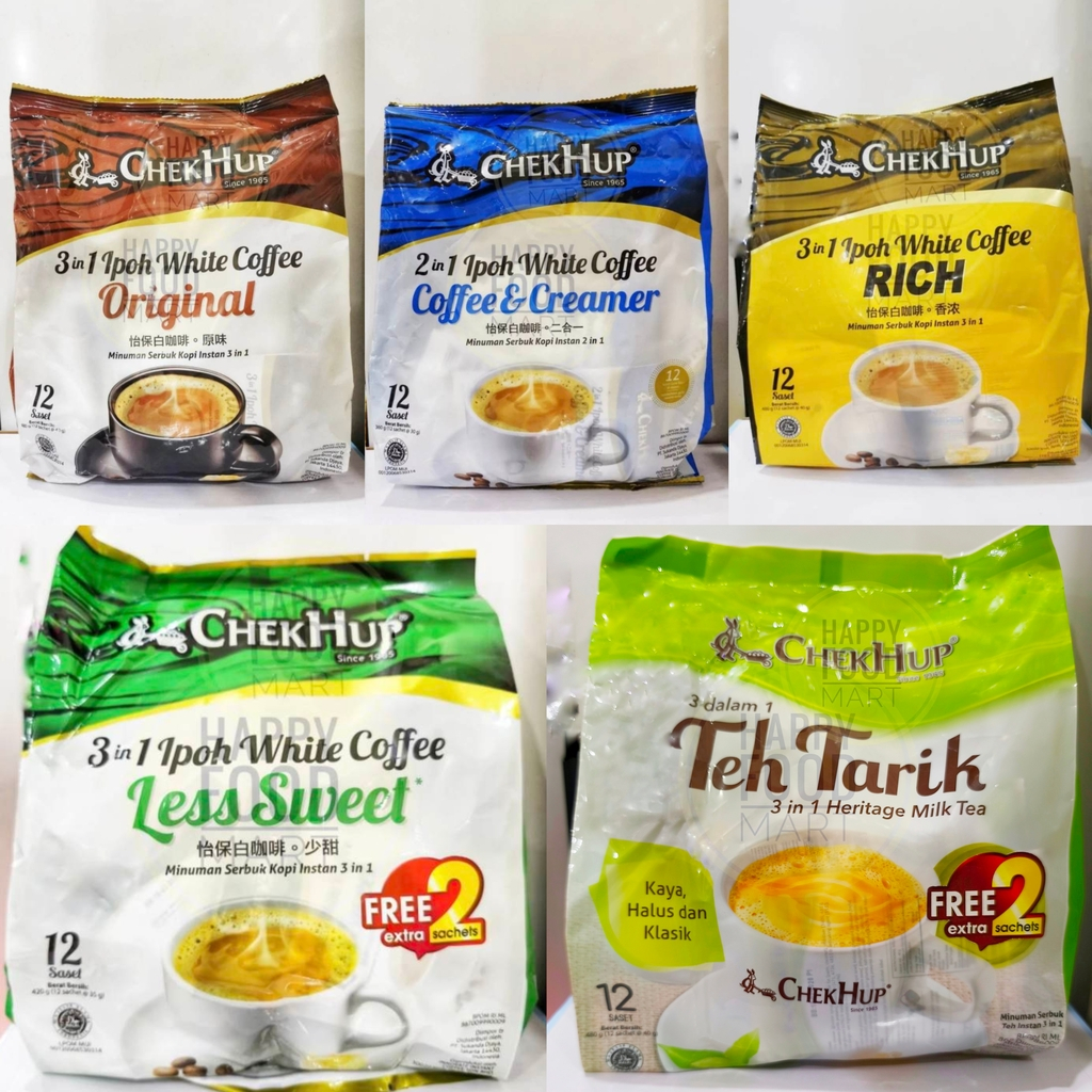 Jual [BPOM] CHEKHUP IPOH WHITE COFFEE RICH ORIGINAL/CHEK HUP COFFEE ...
