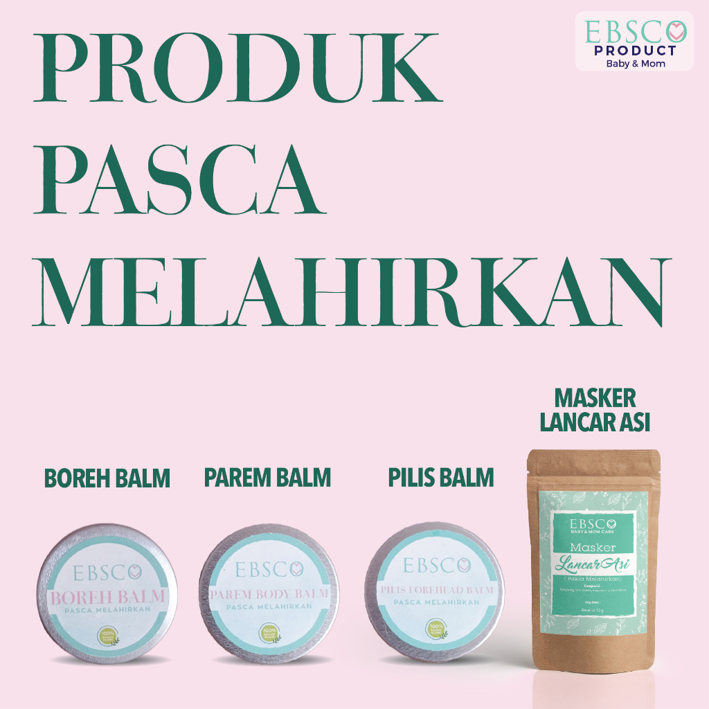 Jual BOREH PAREM PILIS BALM EBSCO Tapel Pasca Melahirkan Body Mask ...