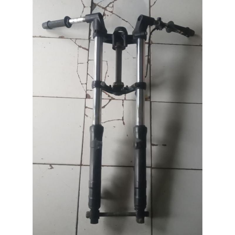 Jual shock depan set stang motor pulsar 220 cc | Shopee Indonesia