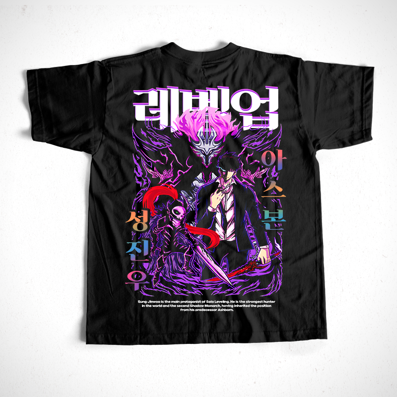 Jual AKIRA WORLD Kaos Anime Distro Unisex Reflective SOLO LEVELING ...