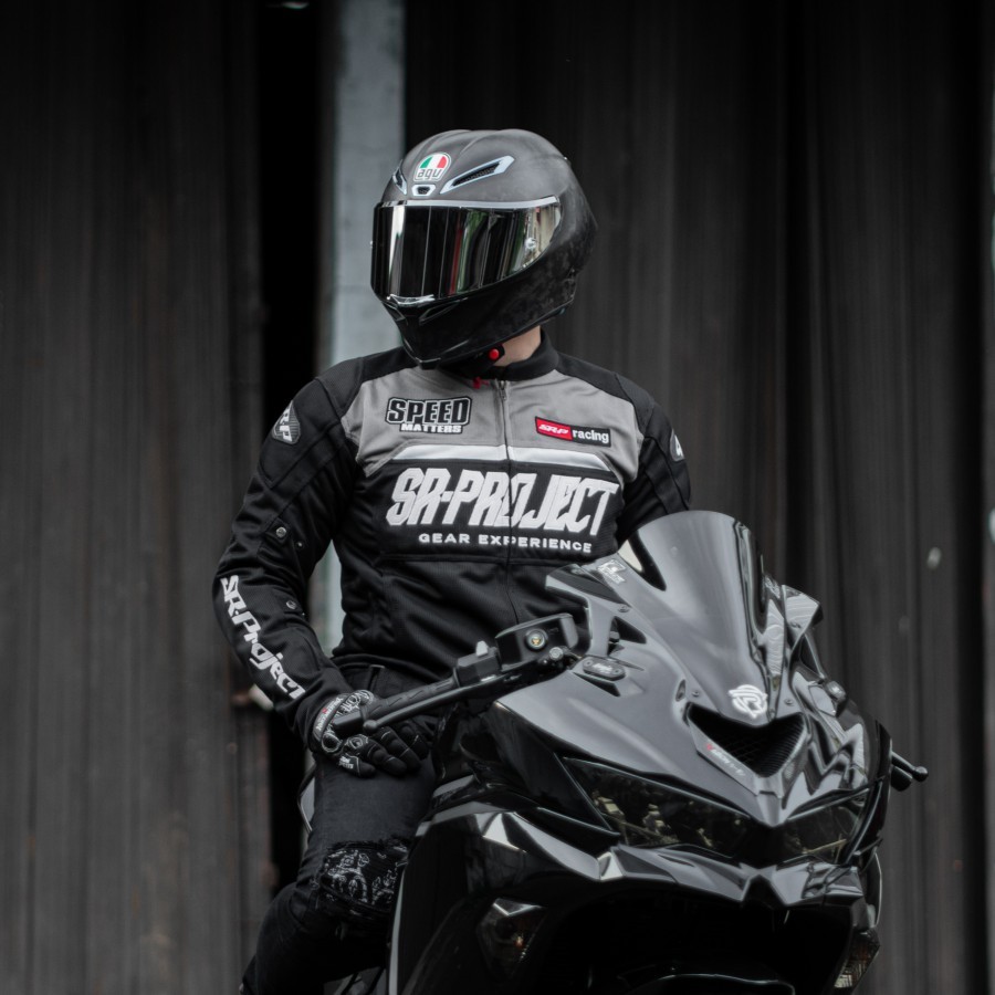 Jual JAKET MESH SR-PROJECT RIDERA GREY | Shopee Indonesia