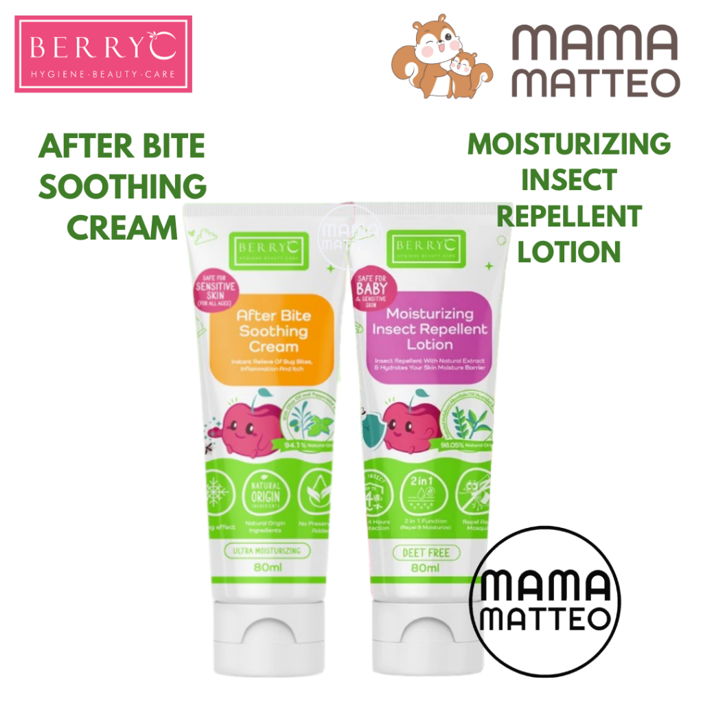 Jual BERRYC Moisturizing Insect Repellent Lotion Anti Nyamuk After Bite ...