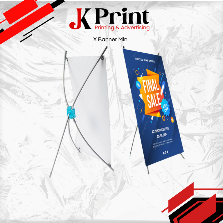 Jual JELAJAH KARYA - X Banner Mini - Stand Banner Meja Standing Banner ...