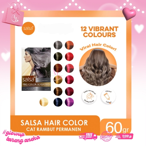 Jual [ANEKA] SALSA Hair Color - Cat Semir Rambut Permanen | Shopee ...