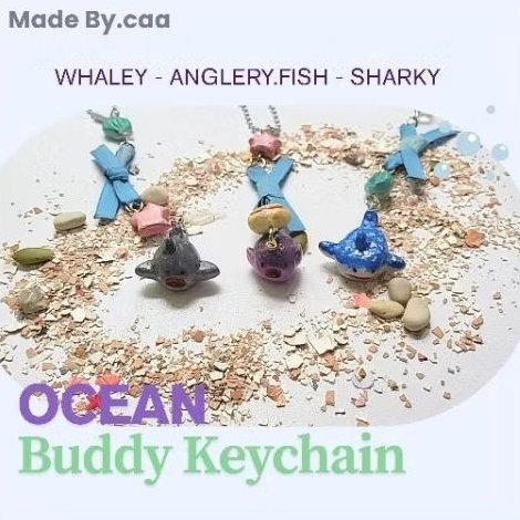 Jual Handmade Fish Keychain - Gantungan Kunci Ikan Laut, Cute Aesthetic ...