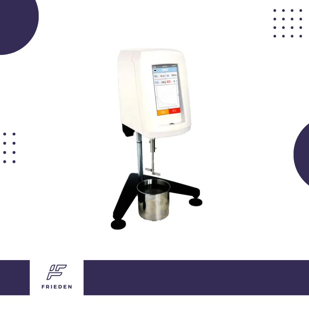 Jual Rotational Viscometer Laboratory Touch Screen Viscosimeter ...
