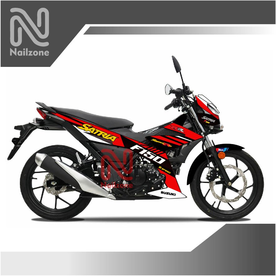 Jual Custom sticker Decal full body SATRIA FU | Shopee Indonesia