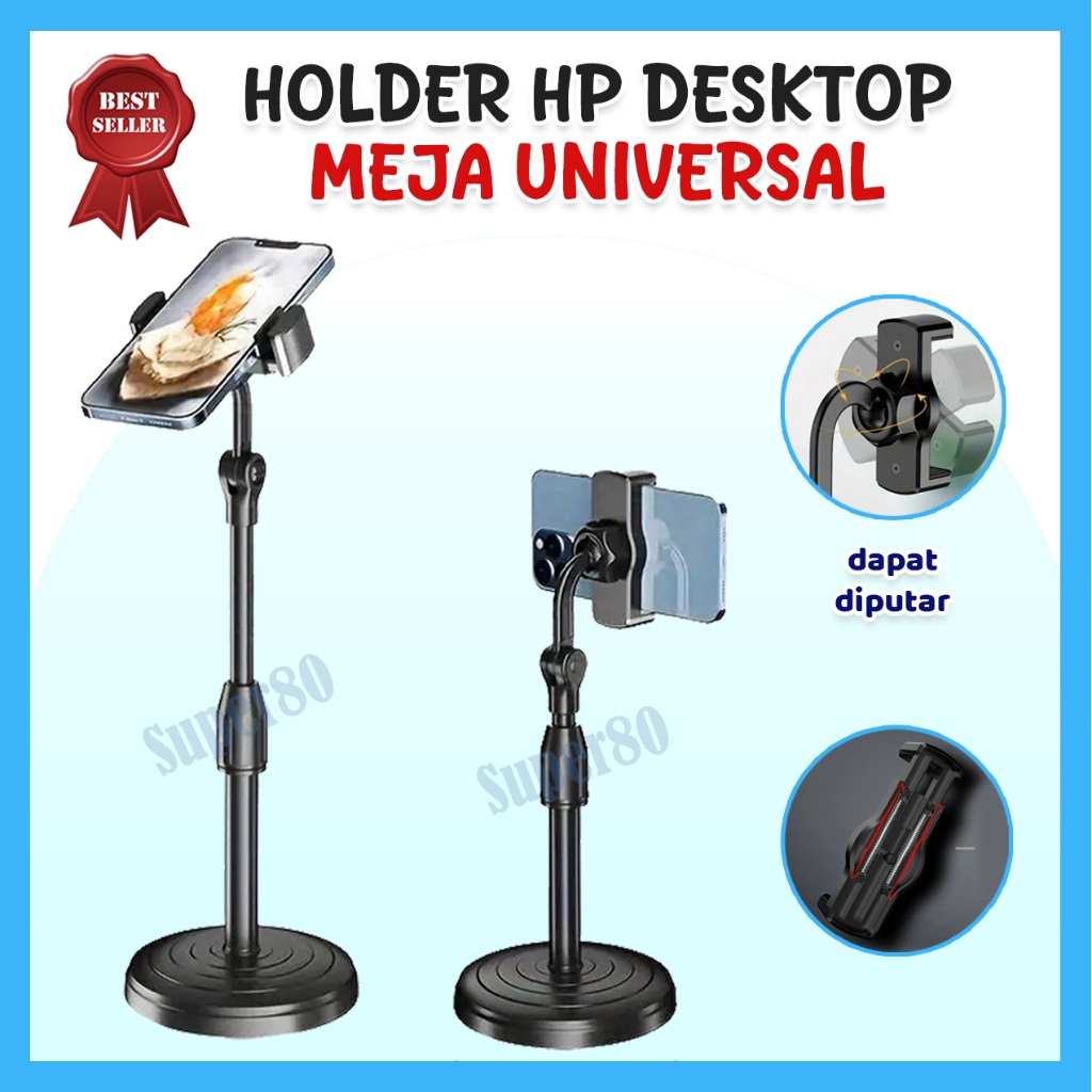 Jual Phone Holder Dududukan Meja Holder Handphone Tab Stand HP Folding ...