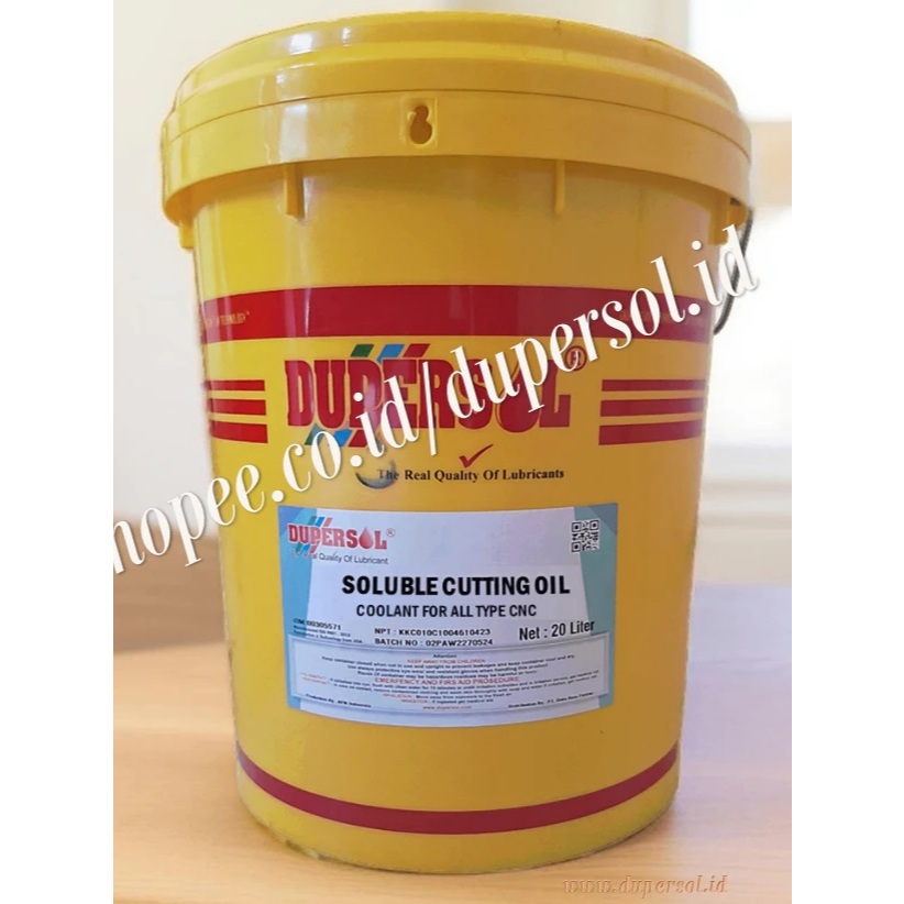 Jual SOLUBLE CUTTING OIL , Metal Pelumas CNC , oli potong, oli bromus ...