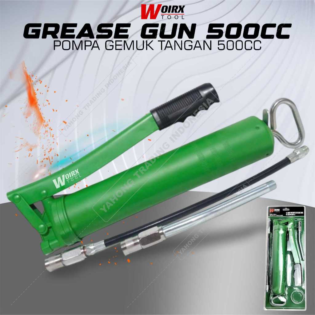 Jual Grease Gun Hand Grease Alat Tembak Pompa Gemuk Tangan 500CC WOIRX ...