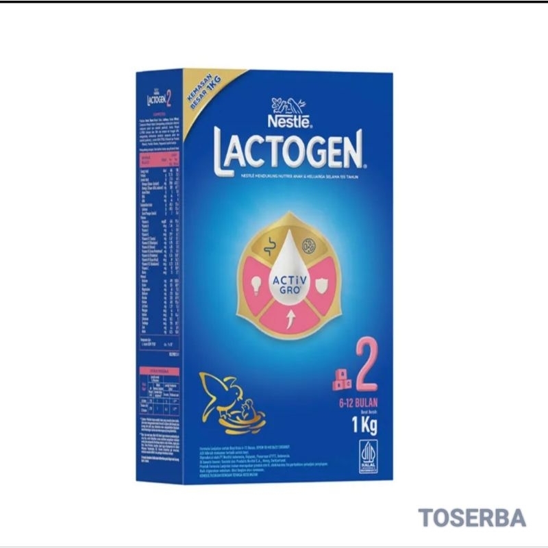 Jual SUSU LACTOGEN 2 LACTOGEN PRO 6 - 12 BULAN 750GR 1KG | Shopee Indonesia