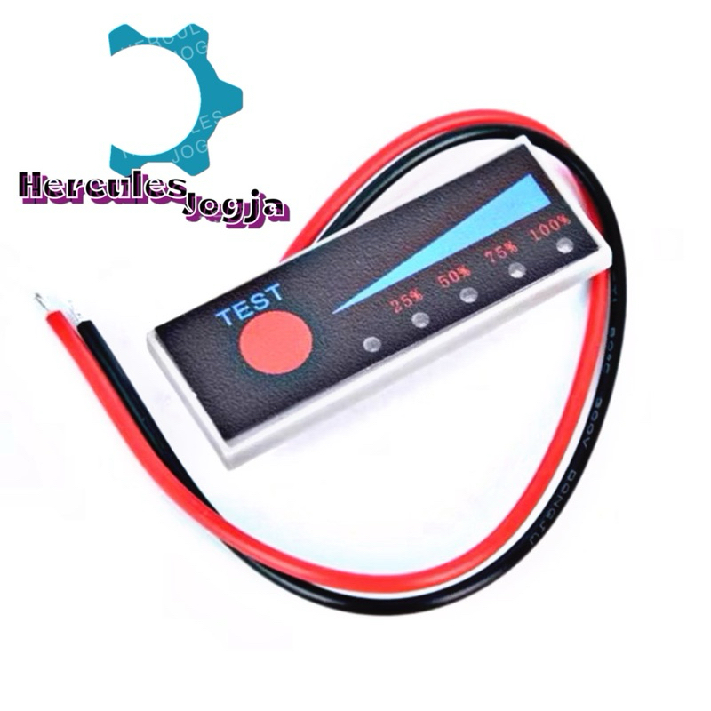 Jual Modul Indikator Kapasitas Baterai Lithium 1s 2s 3s 4s Led Display ...