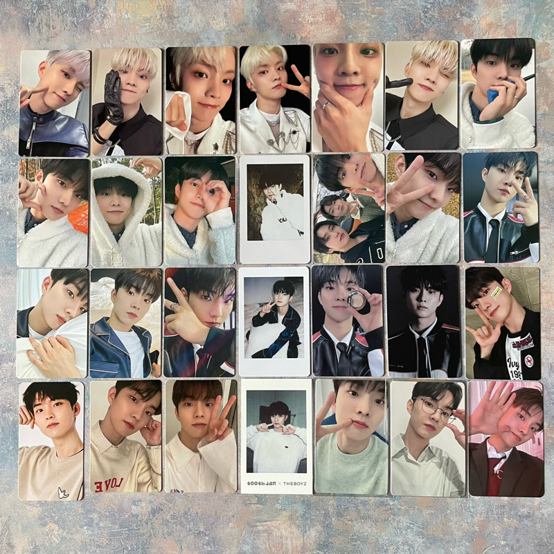 Jual [PART 2] THE BOYZ TBZ Q CHANGMIN OFFICIAL TRADING CARDS MD MERCH ...