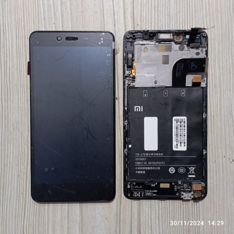Jual lcd touchscreen Xiaomi note 2 dan frame murah | Shopee Indonesia