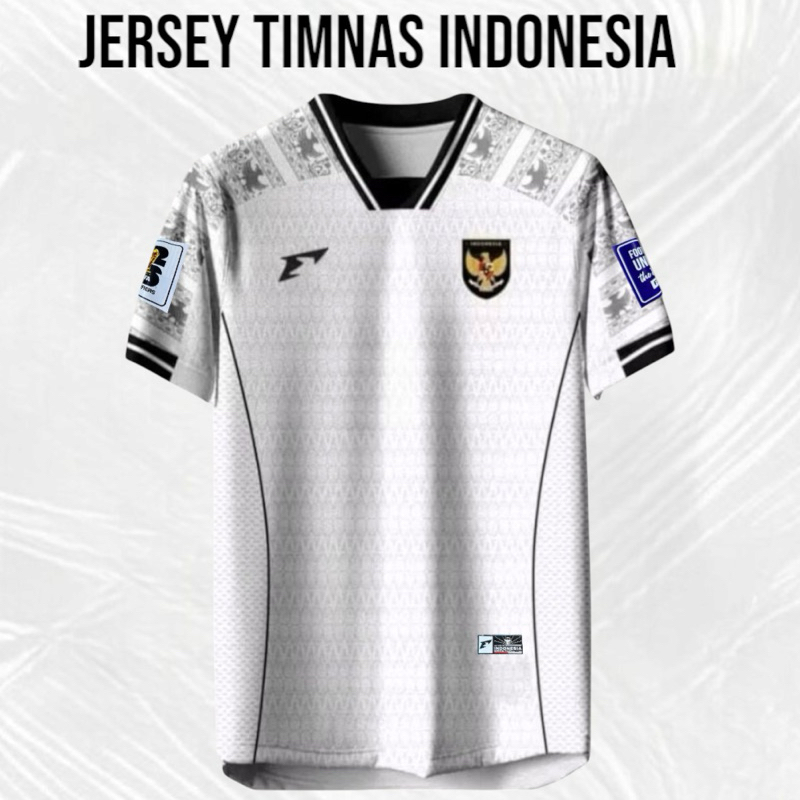 Jual Jersey Timnas Indonesia Away Terbaru 2025 Kaos Sepak Bola Futsal Volly Badminton Pria ...