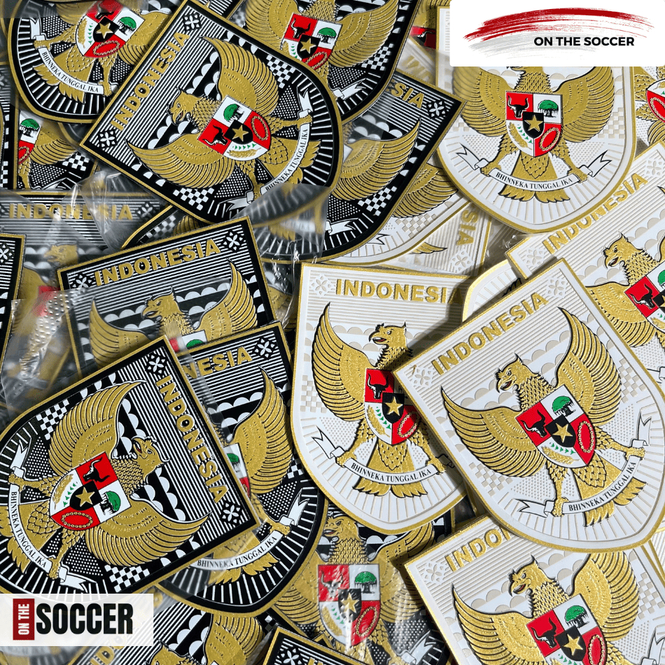 Jual OnTheSoccer Logo Garuda Timnas Indonesia New 2025 3D Rubber TPU ...
