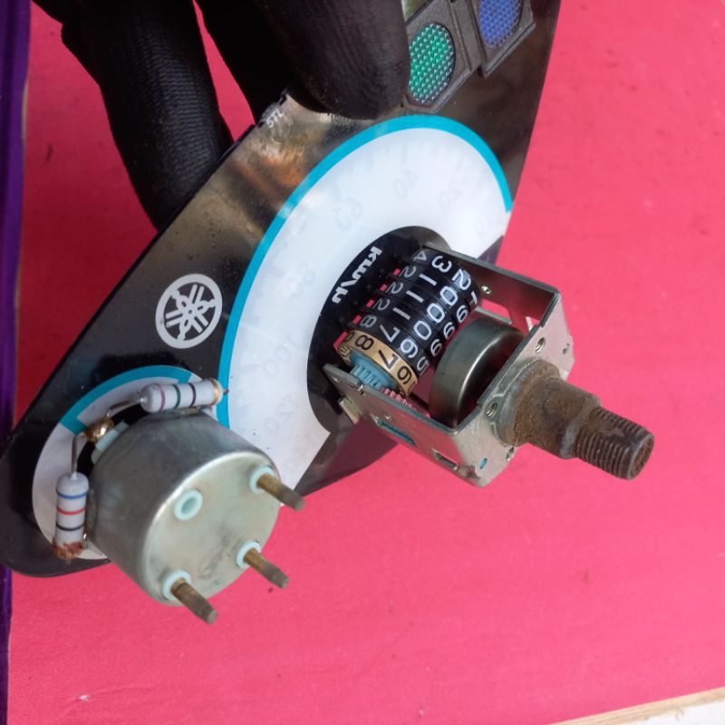 Jual mesin + papan panel kilometer speedometer yamaha mio sporty ...