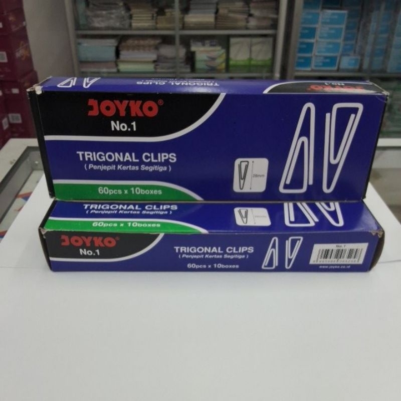Jual Trigonal Clip No.1 (Pack) | Shopee Indonesia