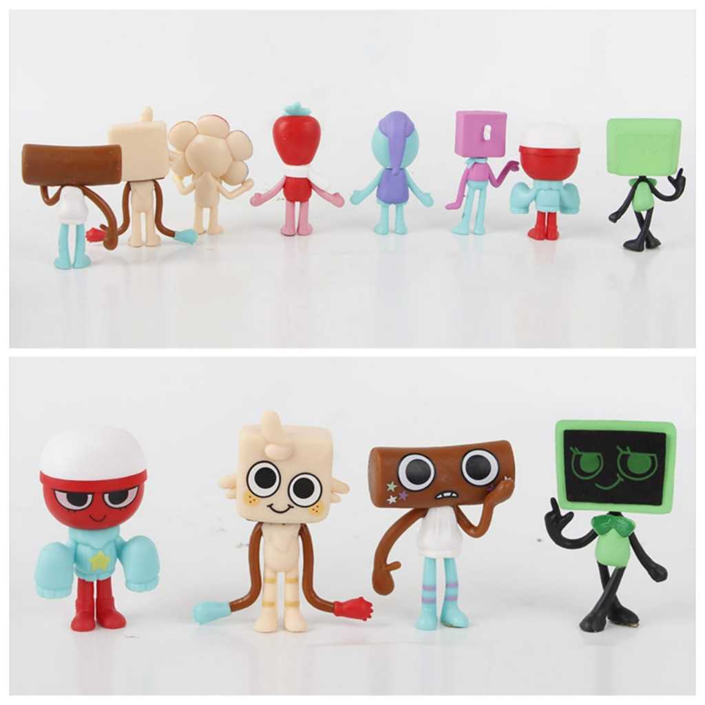 Jual Figure dandys world roblox dandy's mainan topper kue set import ...