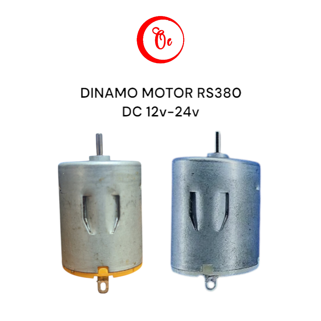 Jual DINAMO DC MOTOR RS380 12v ~ 24v ORIGINAL | Shopee Indonesia