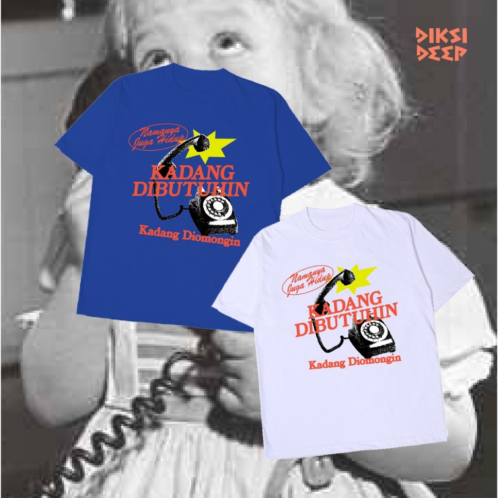 Jual DIKSI DEEP - KAOS "KADANG DIOMONGIN" | Shopee Indonesia