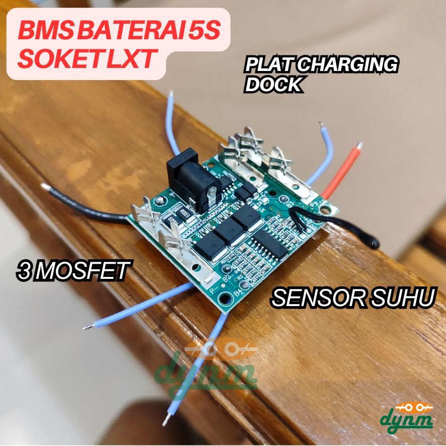 Jual BMS BATERAI 5S KONEKTOR LXT 3 MOSFET | Shopee Indonesia