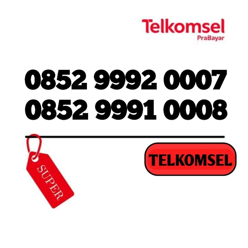 Jual Kartu Perdana Nomor Cantik Telkomsel Prabayar 4G/5G SimPATI As Loop Jadul Lawas Sakti Combo ...