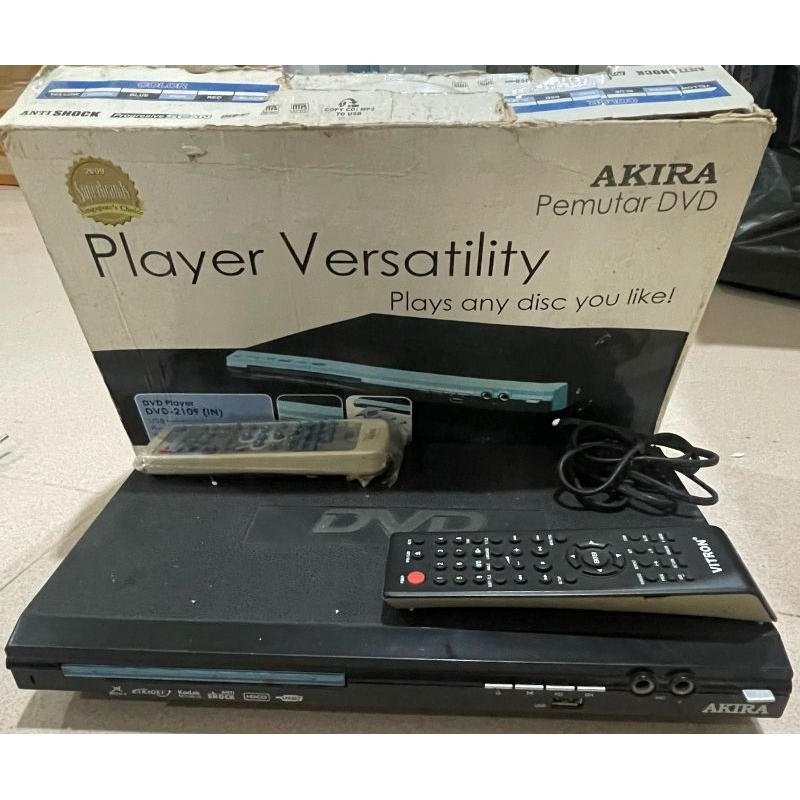Jual JUAL DVD PLAYER AKIRA 2109 (IN) MURAH | Shopee Indonesia