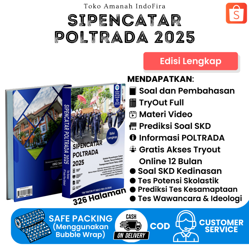 Jual Terbaru SIPENCATAR POLTRADA 2025 (Edisi Lengkap + Free Akses E ...