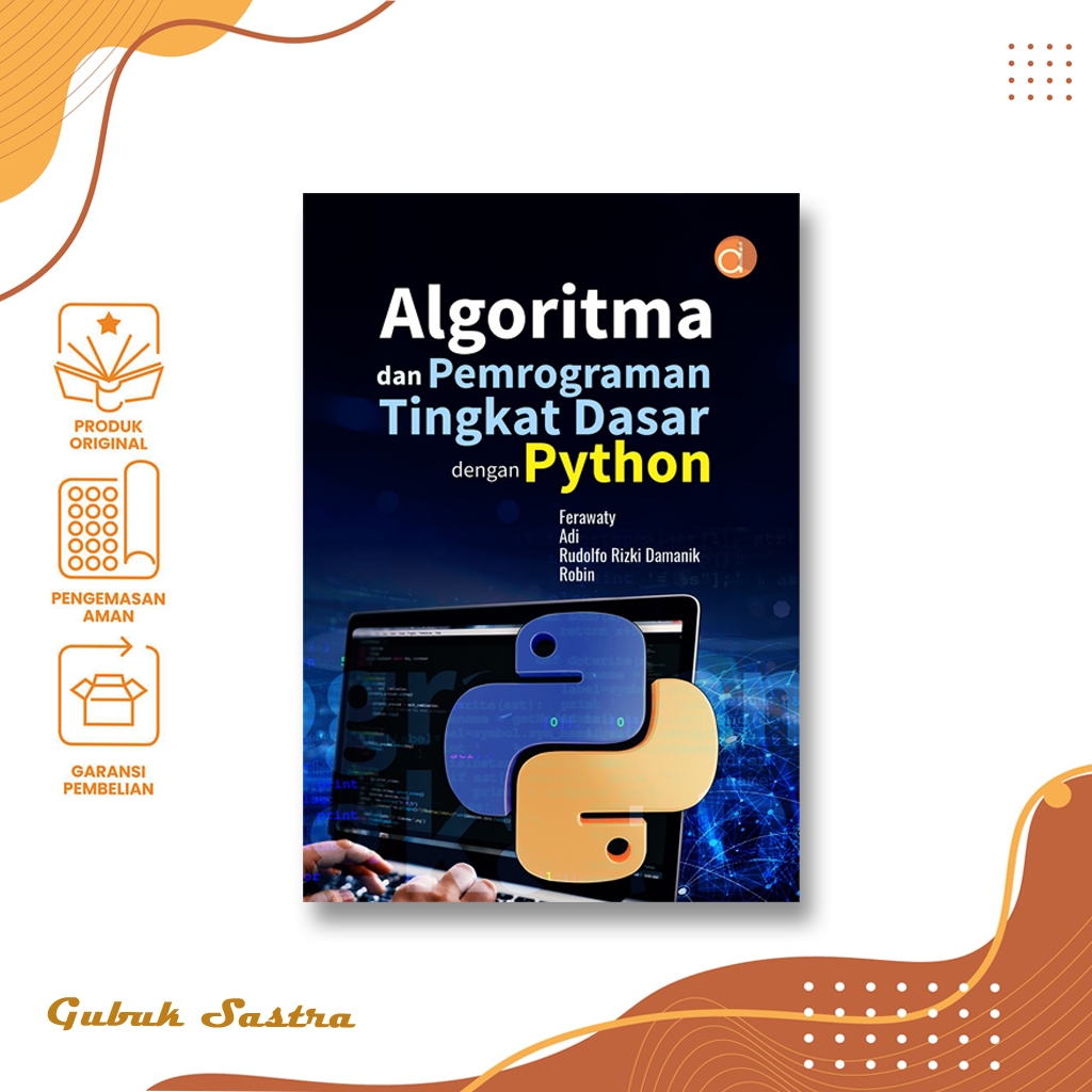 Jual Buku Algoritma dan Pemrograman Tingkat Dasar dengan Python ...