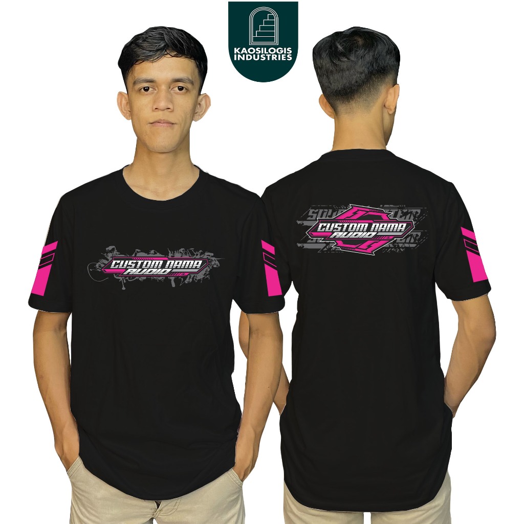 Jual Kaos Audio Sound System Bisa Pake Nama Sendiri Terbaru 2025 Versi Racing - Kaosilogis ...