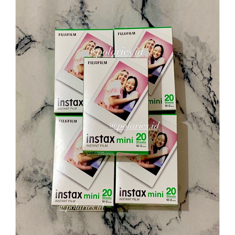 Jual Fujifilm Instax Paper Film Mini Refill | Twinpack Isi 20 ...