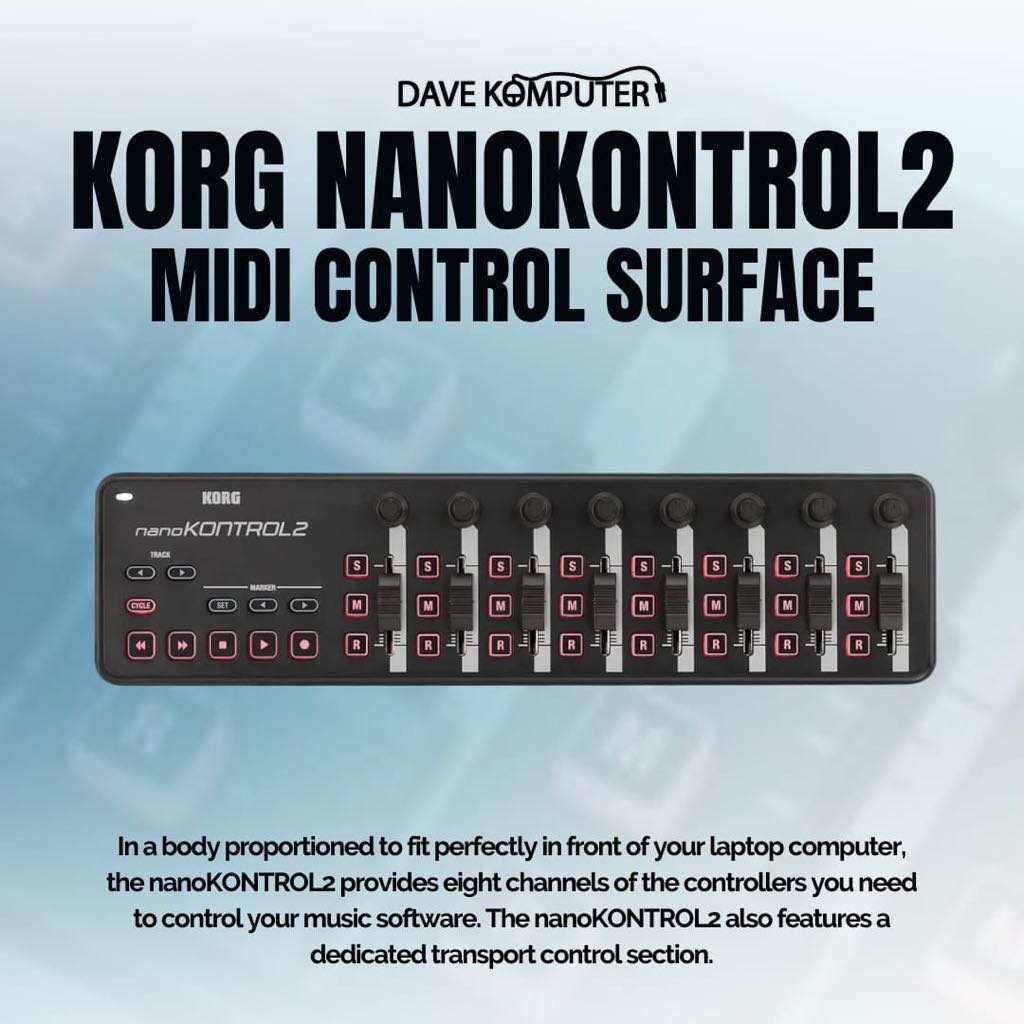 Jual Korg nanoKONTROL2 MIDI Control Surface | Shopee Indonesia