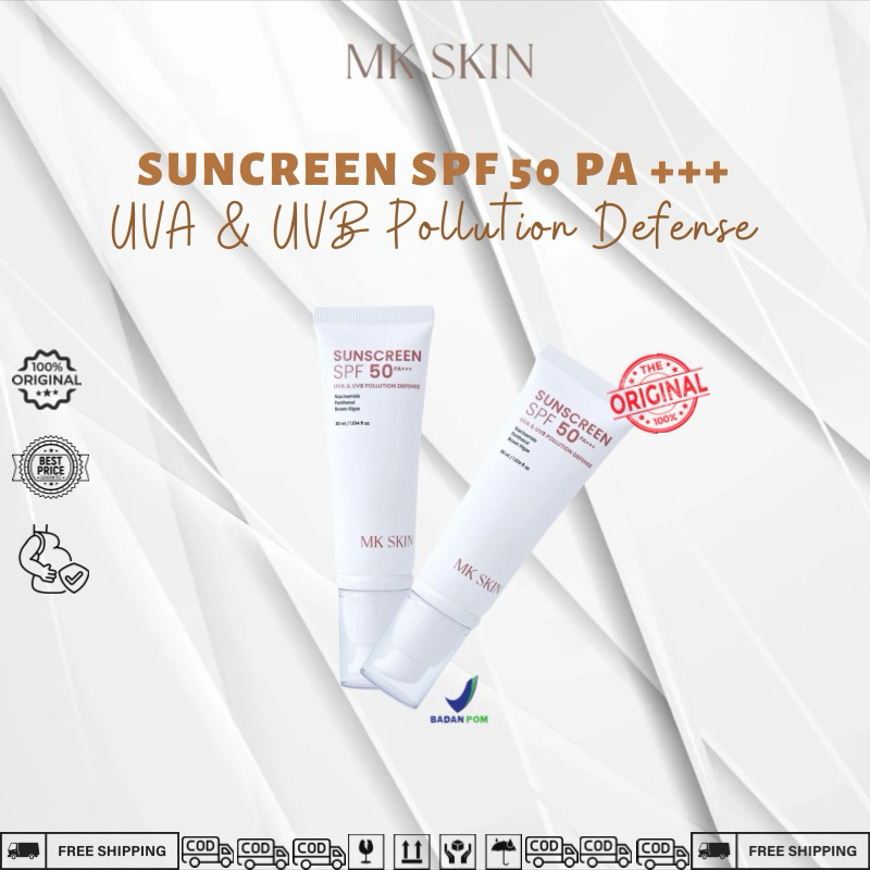 Jual MK SKIN Sunscreen SPF 50 PA+++ – Lindungi Kulit dari UVA, UVB ...