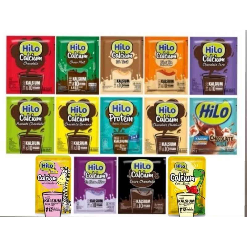Jual (OBRAL ) HiLo Renceng (1x10Sachet) | Shopee Indonesia